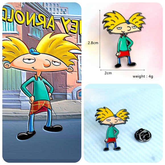 Nickelodeon | Accessories | Hey Arnold Pin | Poshmark